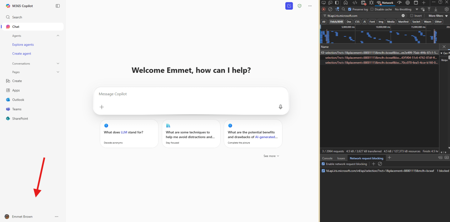 New Upgrade Copilot button – Andrés Gorzelany